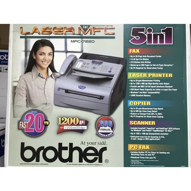 Bother MFC-7220 傳真機 | 蝦皮購物