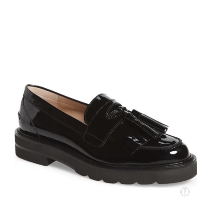 正品 Stuart Weitzman Women's Black Adrina Tassel Loafer 樂福鞋 | 蝦皮購物