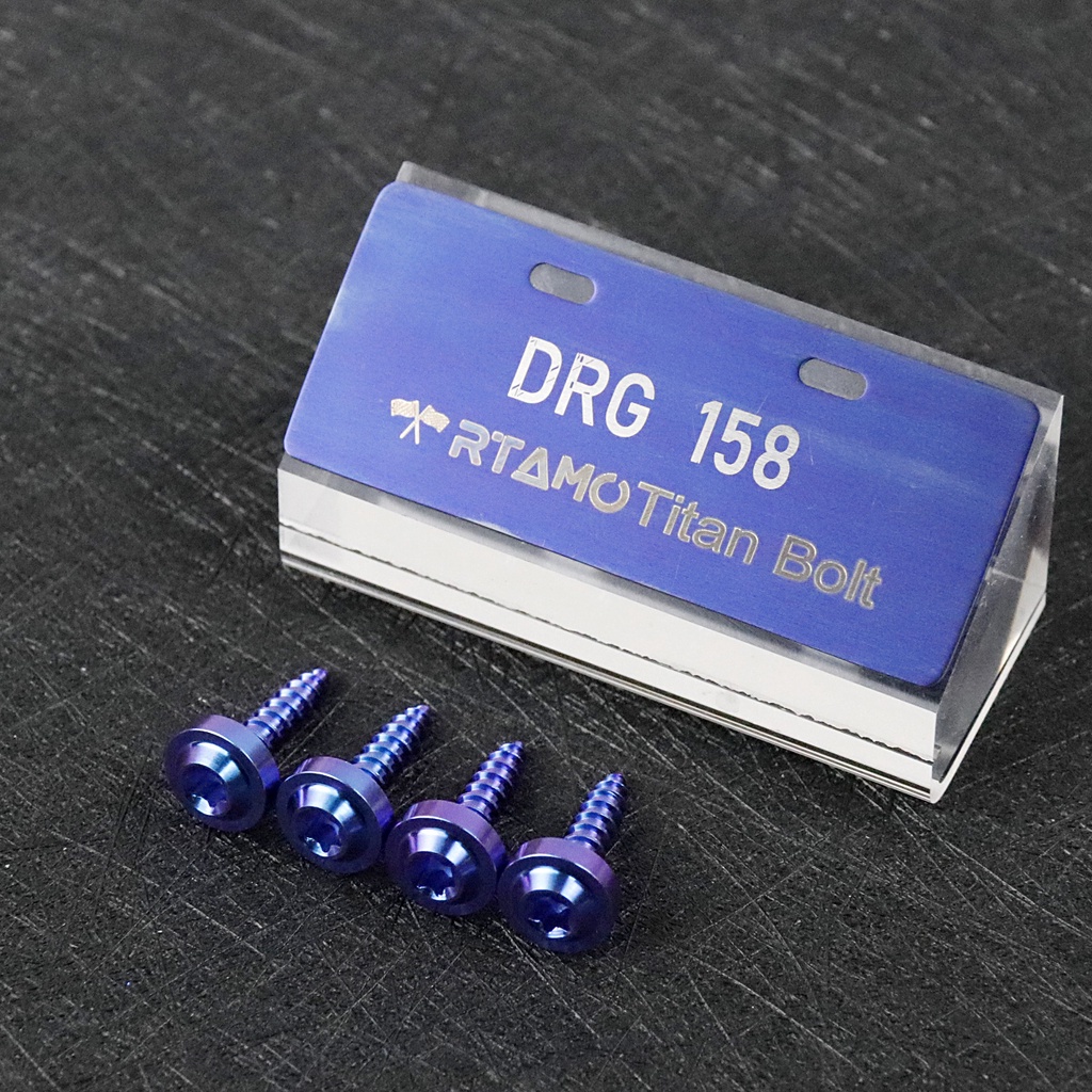 【簡暮佳】RTAMO | SYM DRG150/158 全車正鈦螺絲 64正鈦 27部位爆改改裝螺絲 部位分體鏈接 | 蝦皮購物
