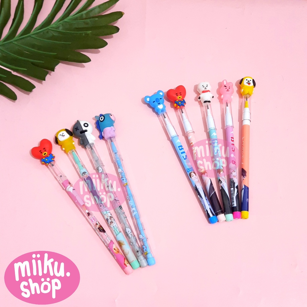 Bensia PENCIL KPOP 獨角獸堆疊鉛筆 | 蝦皮購物