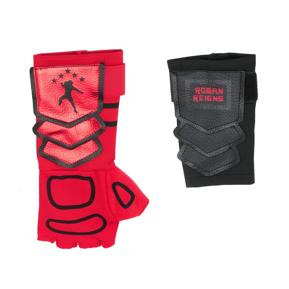 [美國瘋潮]正版WWE Roman Reigns Red Costume Glove Set 大狗紅色版造型拳套袖套手套 | 蝦皮購物