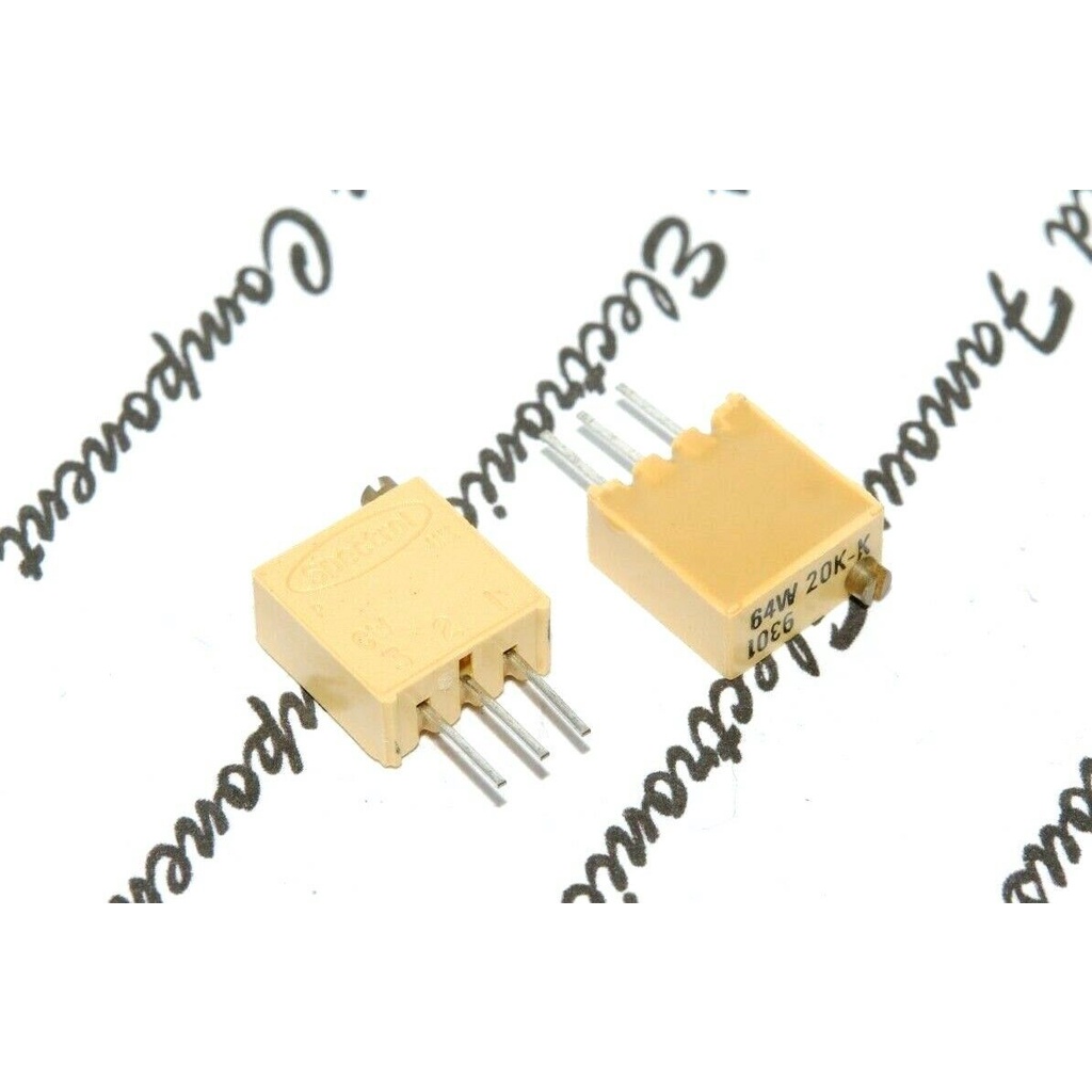 1個 - SPECTROL 20K 25轉 64W 可變電阻 半固定電阻 立式上調 | 蝦皮購物