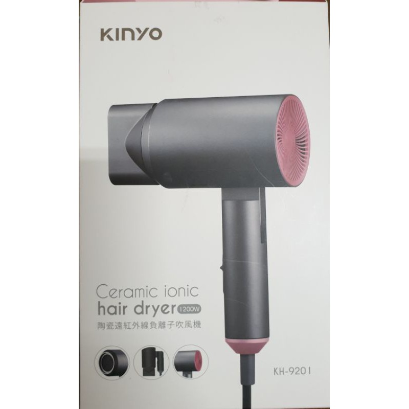 KINYO陶瓷遠紅外線負離子吹風機 KH-9201 公司貨原廠正貨 | 蝦皮購物