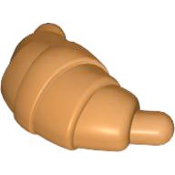 公主樂糕殿 LEGO 食物 麵包 牛角麵包 絕版 淺橘色 Earth Orange 33125 C070 | 蝦皮購物