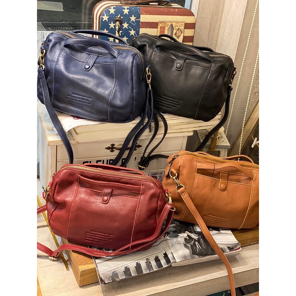 《包包屋⭐️bagbaghouse‼️》韓國真皮斜背包、韓國ensoen超美羊皮斜背包、旅行包 | 蝦皮購物