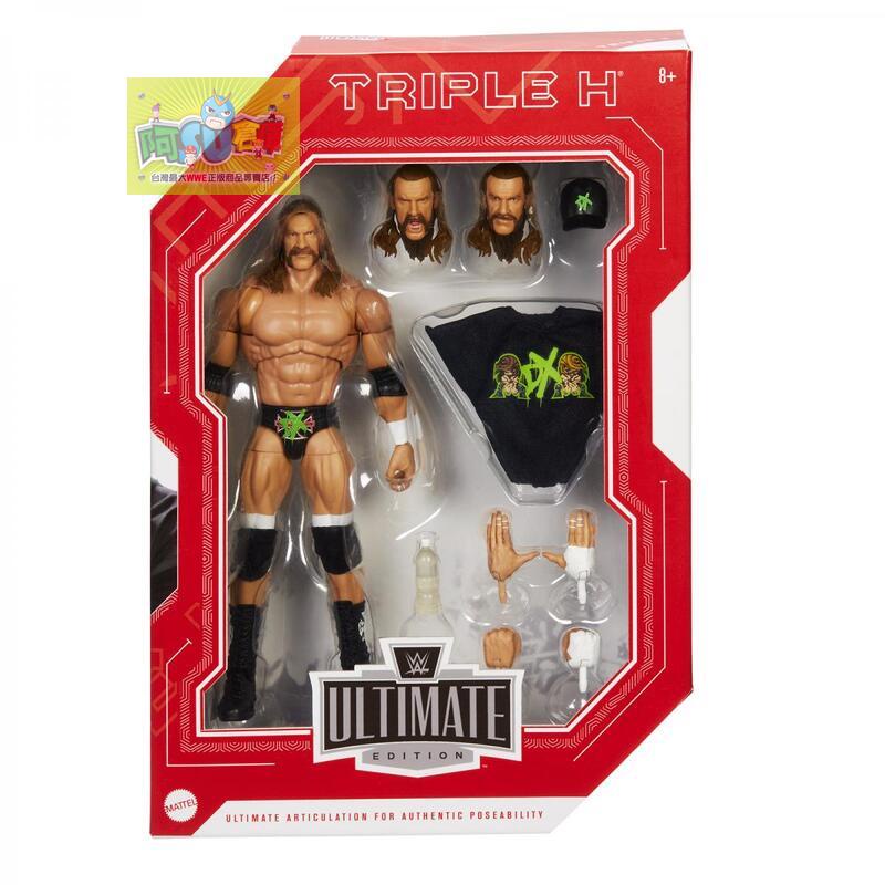☆阿Su倉庫☆WWE摔角 Triple H Ultimate Elite HHH DX粉絲限定終極精華版人偶附頭雕和偶衣 | 蝦皮購物
