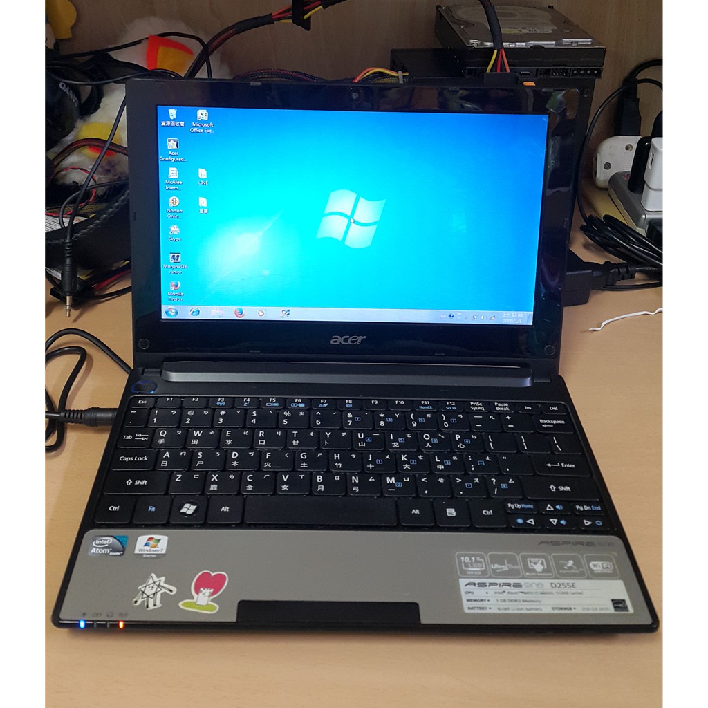 中古良品 二手 宏基 Acer Aspire One D255E AOD255E 小筆電 10.1吋 | 蝦皮購物