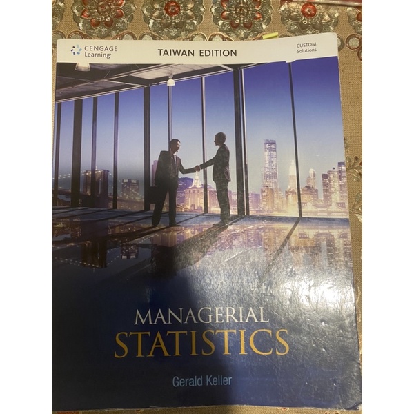 managerial statistics 統計課本原文Gerald Keller | 蝦皮購物