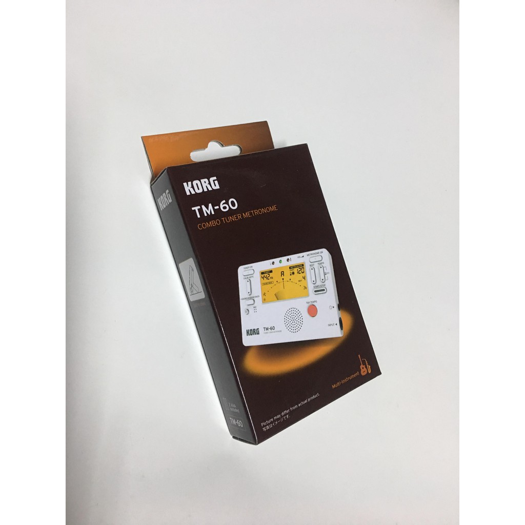 KORG TM60 調音器 節拍器 黑色 白色款 tm-60 korg TM-60C | 蝦皮購物