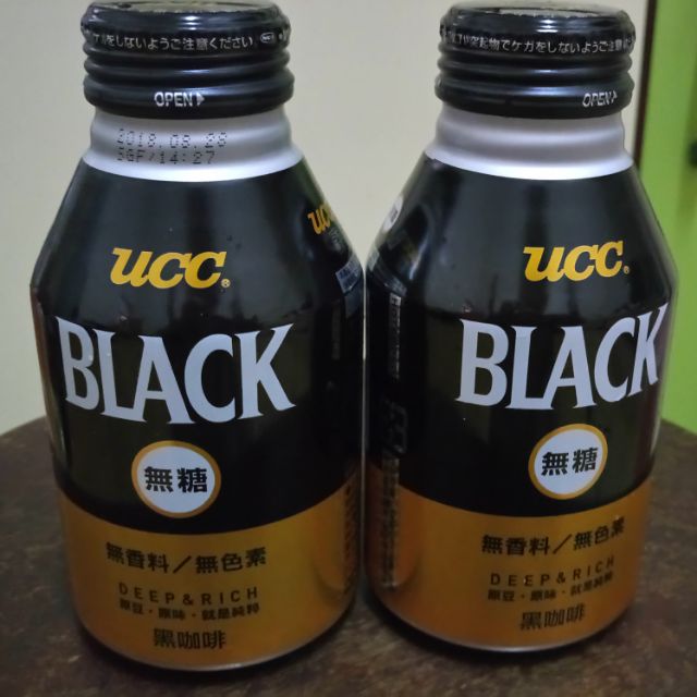 Ucc black 罐裝咖啡 黑咖啡 無糖 275g | 蝦皮購物