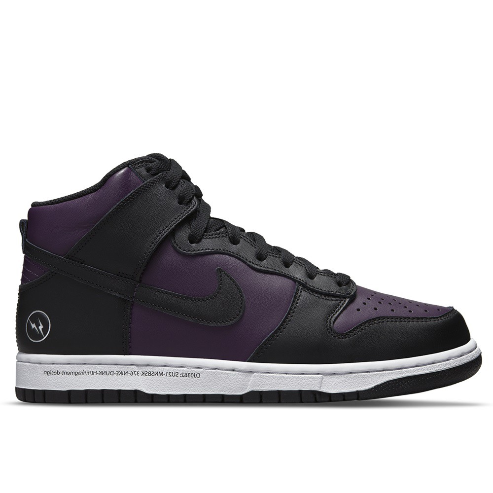 NIKE X FRAGMENT DUNK HI BEIJING 黑紫【A-KAY0】【DJ0382-600】 | 蝦皮購物