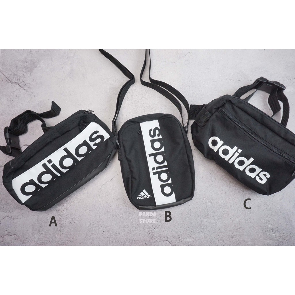 胖達）ADIDAS 愛迪達 腰包 斜背包 側背包 小包 S99983 S99975 DT4827 | 蝦皮購物
