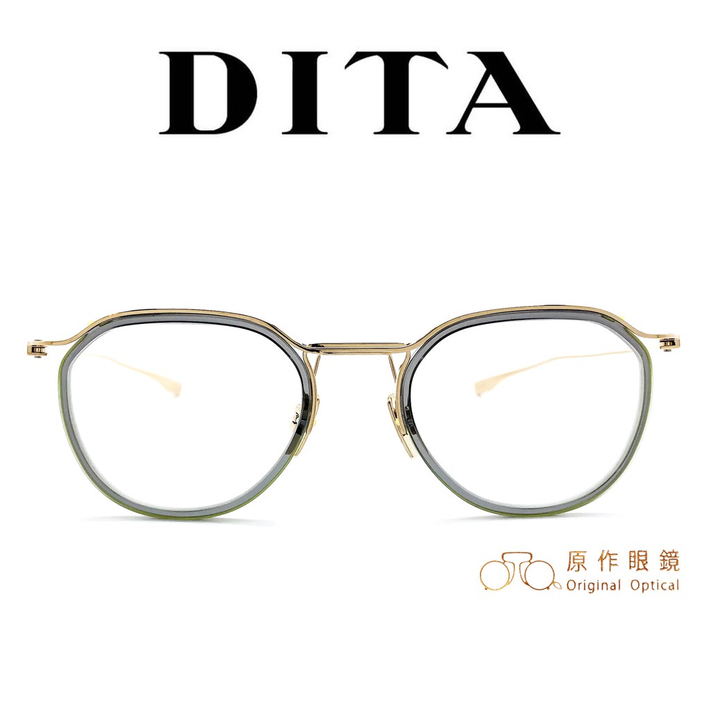 DITA 眼鏡 SCHEMA-TWO DTX131 GLD-GRY (透灰/金) 經典圓框款 鏡框【原作眼鏡】 | 蝦皮購物