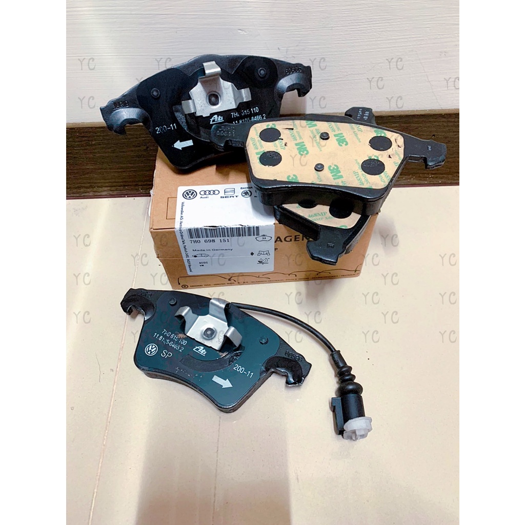 福斯 T5 T6 單活塞 前碟 煞車來令片 來令片 前剎車片 煞車皮 7H0698151 | 蝦皮購物
