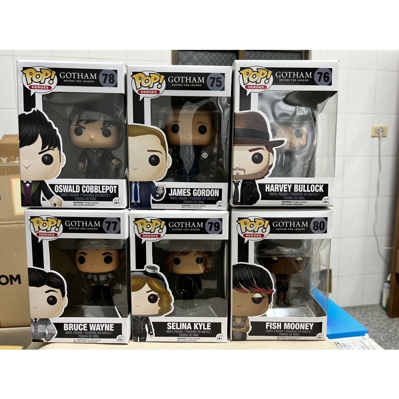 Funko pop Gotham 高譚影集 企鵝人 貓女 蝙蝠俠Batman bruce wayne | 蝦皮購物