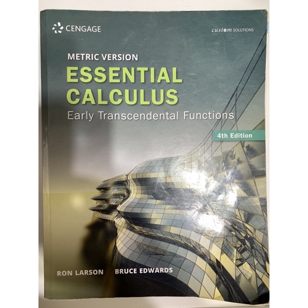 Essential Calculus 4 Edition(二手） | 蝦皮購物