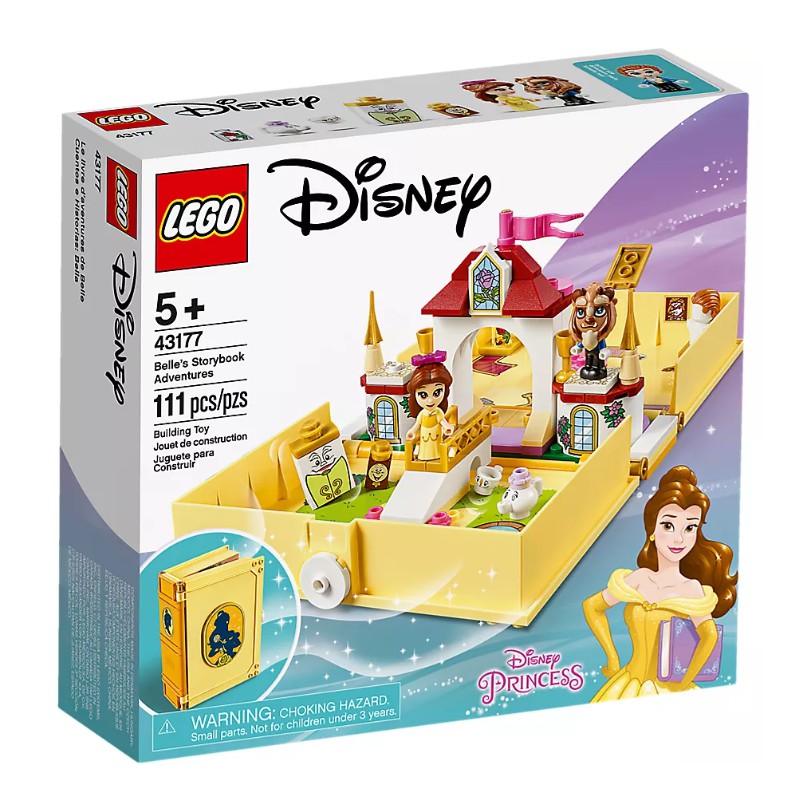 【紅磚屋】樂高 LEGO 43177 迪士尼公主 系列 口袋故事書 貝兒 美女與野獸 | 蝦皮購物