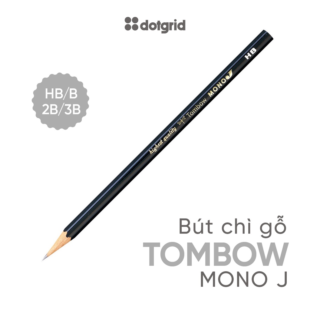 Tombow MONO J 輪廓木製鉛筆 - 奇數樹 (HB / 2B / 3B) | 蝦皮購物