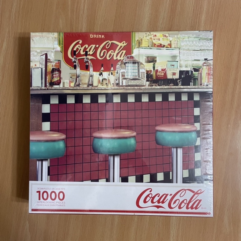 [全新] springbok 1000 片拼圖 可口可樂 Soda Shop | 蝦皮購物