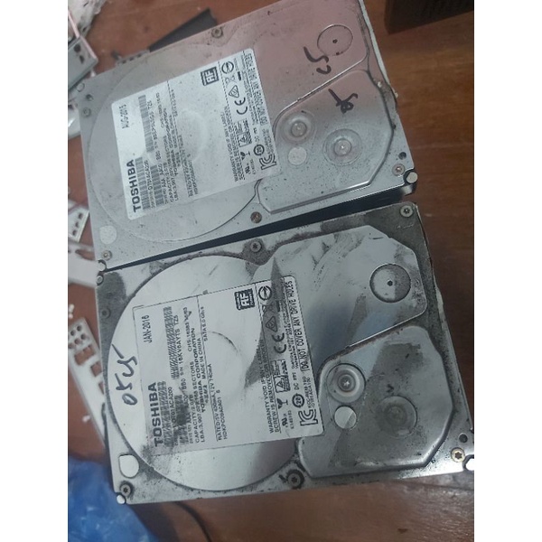 出售Toshiba 2t和seagate 2t有黃燈警告 請有相關的硬碟知識有能力的人處理再來購買售出不退 | 蝦皮購物
