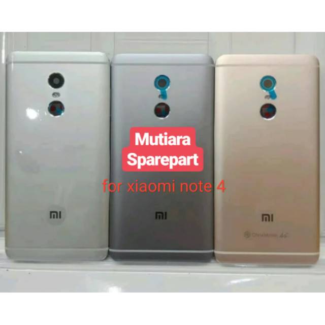 後門後蓋 XIAOMI REDMI NOTE 4 NOTE 4X SNAPDRAGON | 蝦皮購物