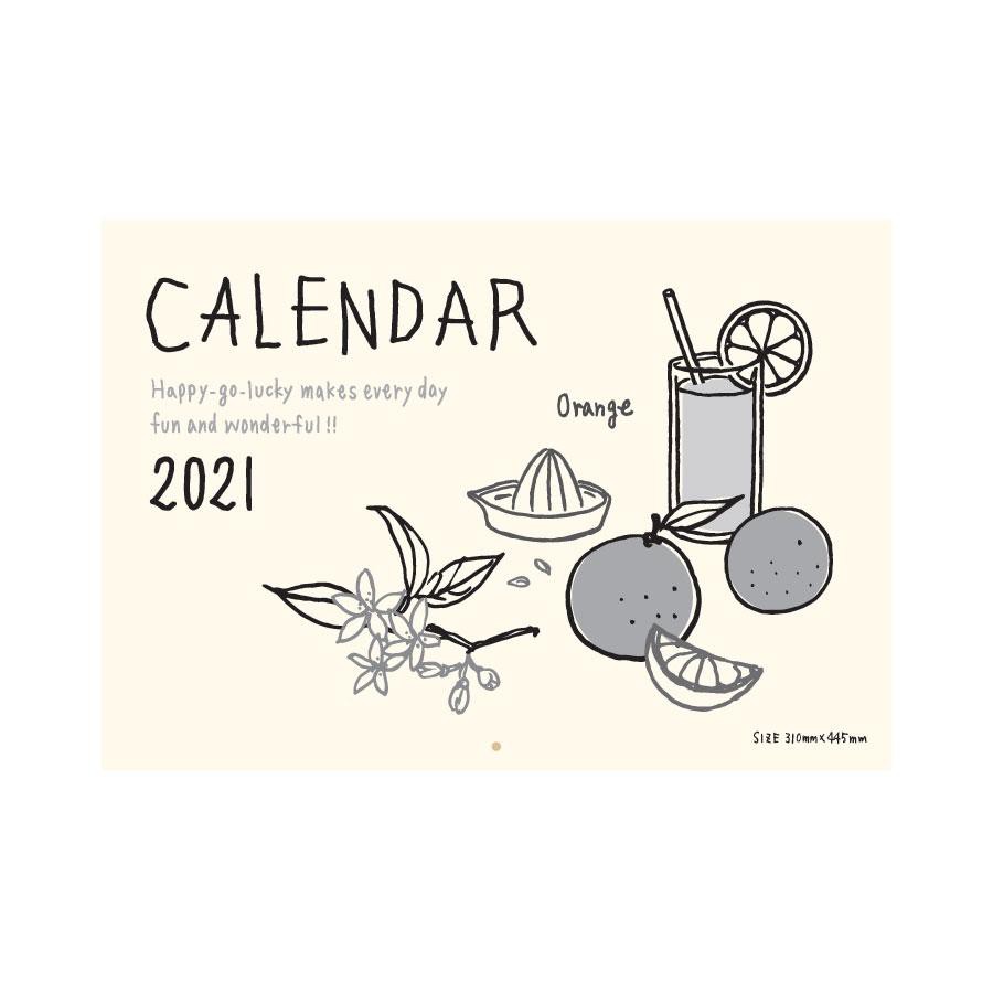 2021 RYU-RYU Wall Calendar/ Illustration eslite誠品 | 蝦皮購物