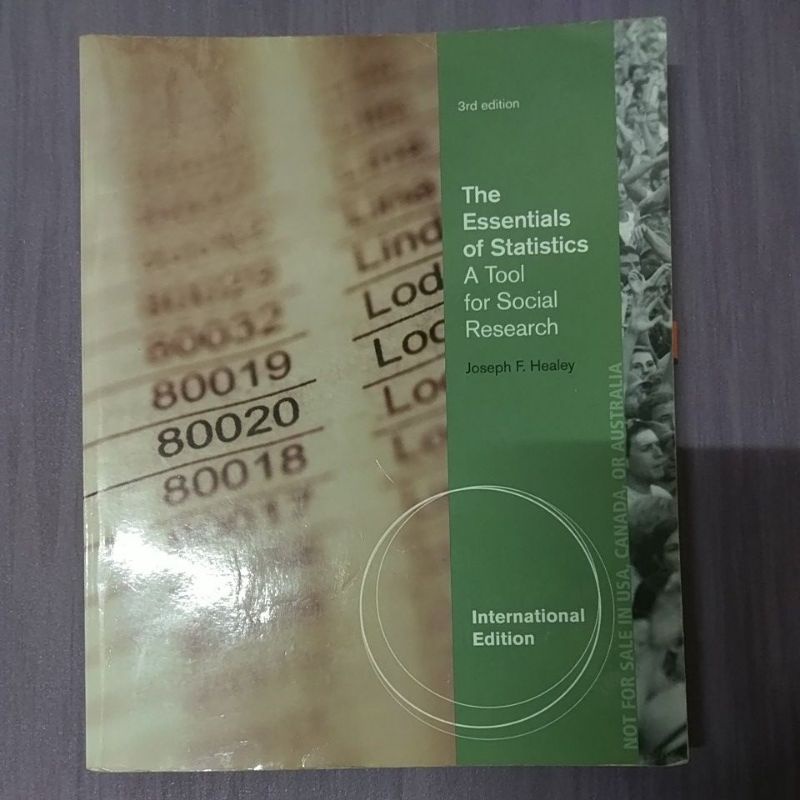 【二手原文書】The Essentials of Statistics-Healey | 蝦皮購物