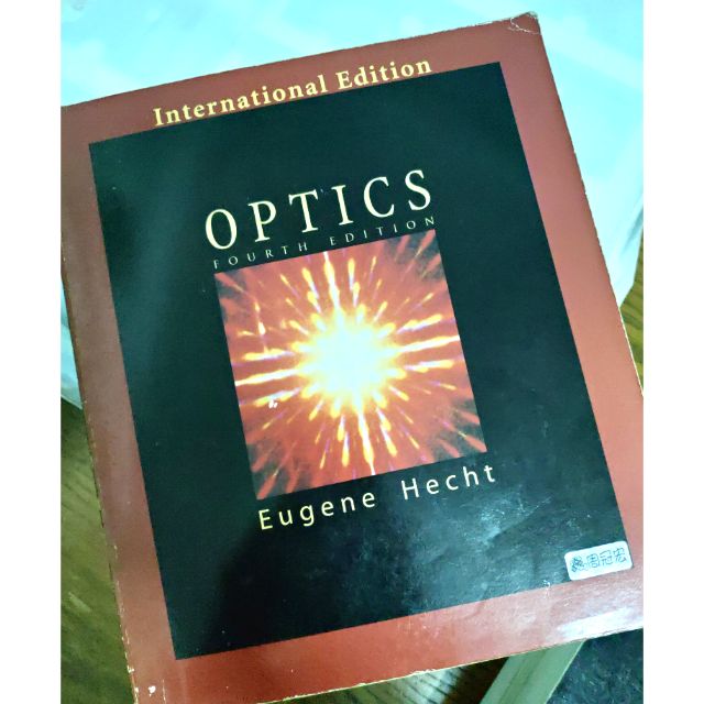光學 optics eugene hecht 4th edition | 蝦皮購物