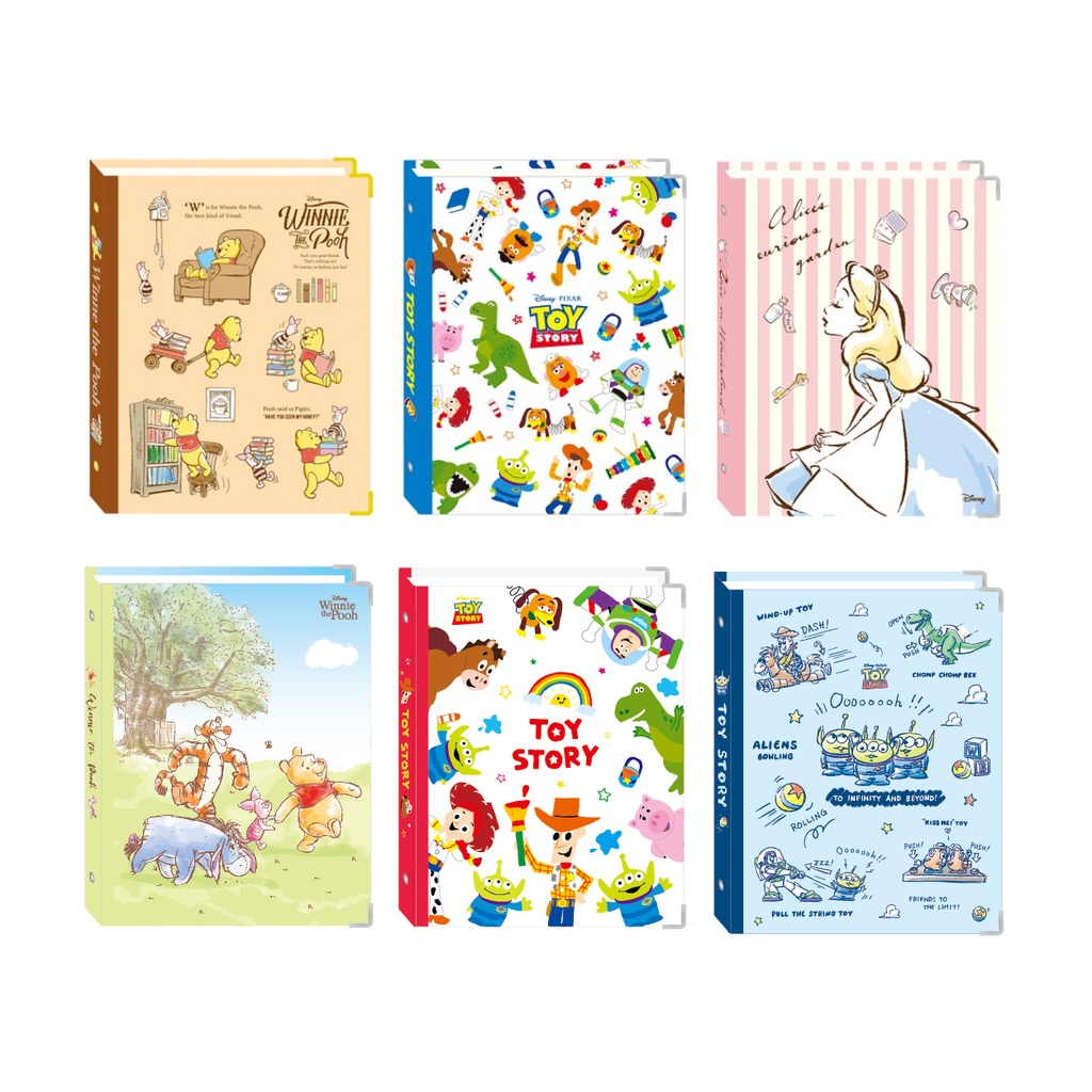 【文具王子】⚡現貨! 迪士尼 B5/18K 精裝26孔塑鋼夾.檔案夾.活頁筆記夾.多孔文件夾 DPNB-2660 | 蝦皮購物