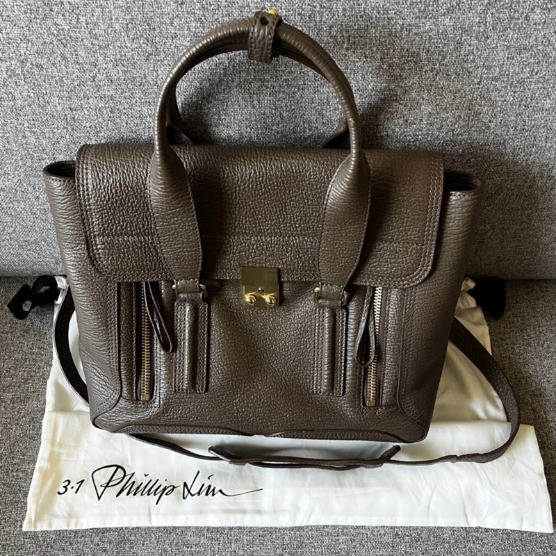 正品3.1 Phillip Lim Pashli Medium Satchel 中款 肩背包 手提包 二手 | 蝦皮購物