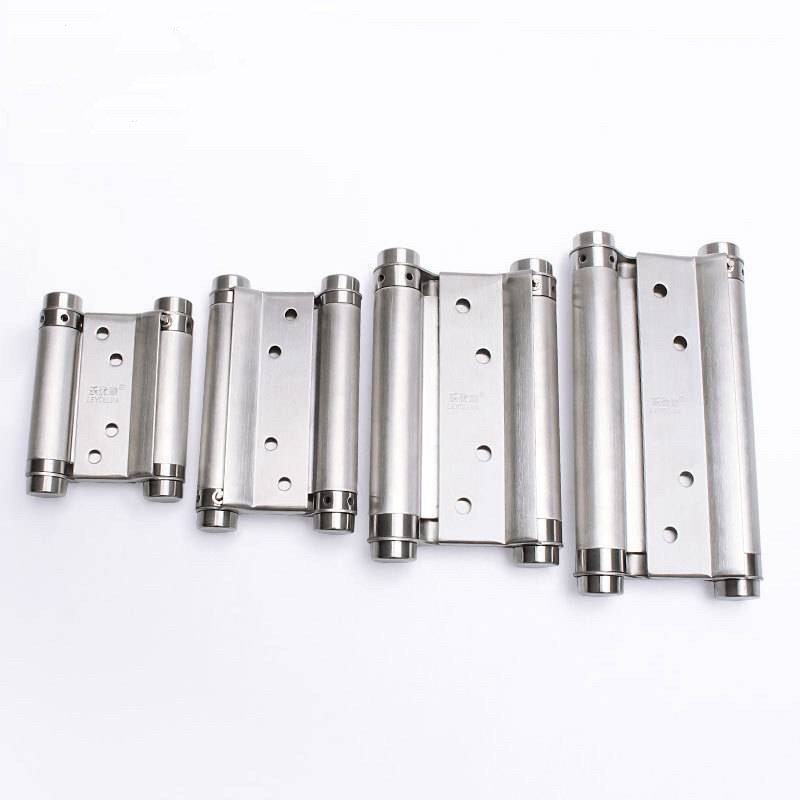 現貨【susumy】304 不鏽鋼 180° 雙開 自動歸位鉸鏈 自動丁雙 後鈕 旗型鉸鏈鋁 自由鉸鏈 | 蝦皮購物