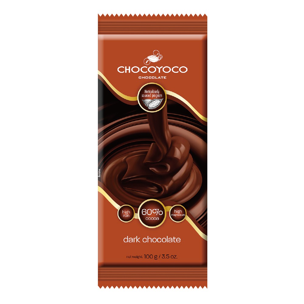波蘭CHOCOYOCO巧克優巧克力(85%/70%/60%) 100g 醇黑巧克力_CHOCO JET可可樹精選巧克力 | 蝦皮購物