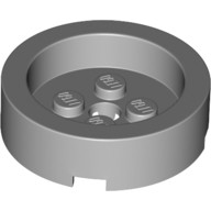 LEGO 6303438 68325 淺灰色 4x4x1 圓形磚 中間內凹 | 蝦皮購物