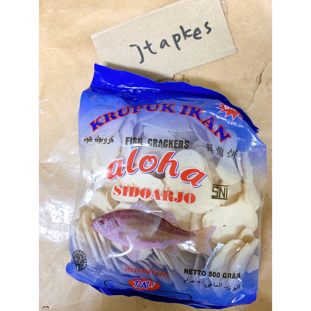 現貨🔥ALOHA KPUPUK IKAN MENTAH 生魚餅(需油炸) | 蝦皮購物