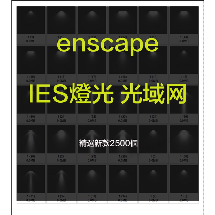 【設計素材】enscape一鍵燈光插件使用教程IES各樣式SU模型設計素材 | 蝦皮購物