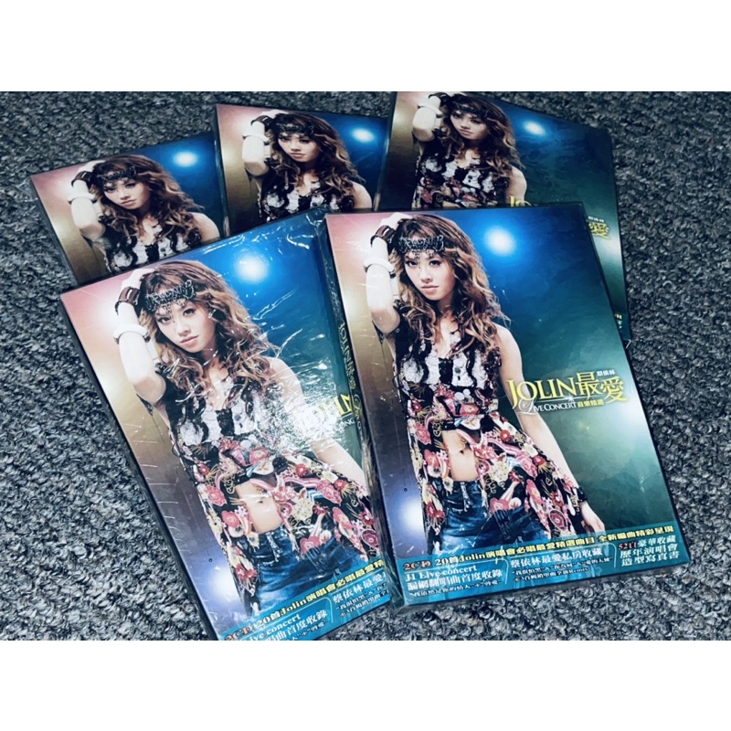 Jolin 蔡依林 最愛 Live Concert 音樂精選 2CD+52頁寫真書 全新台版專輯 | 蝦皮購物