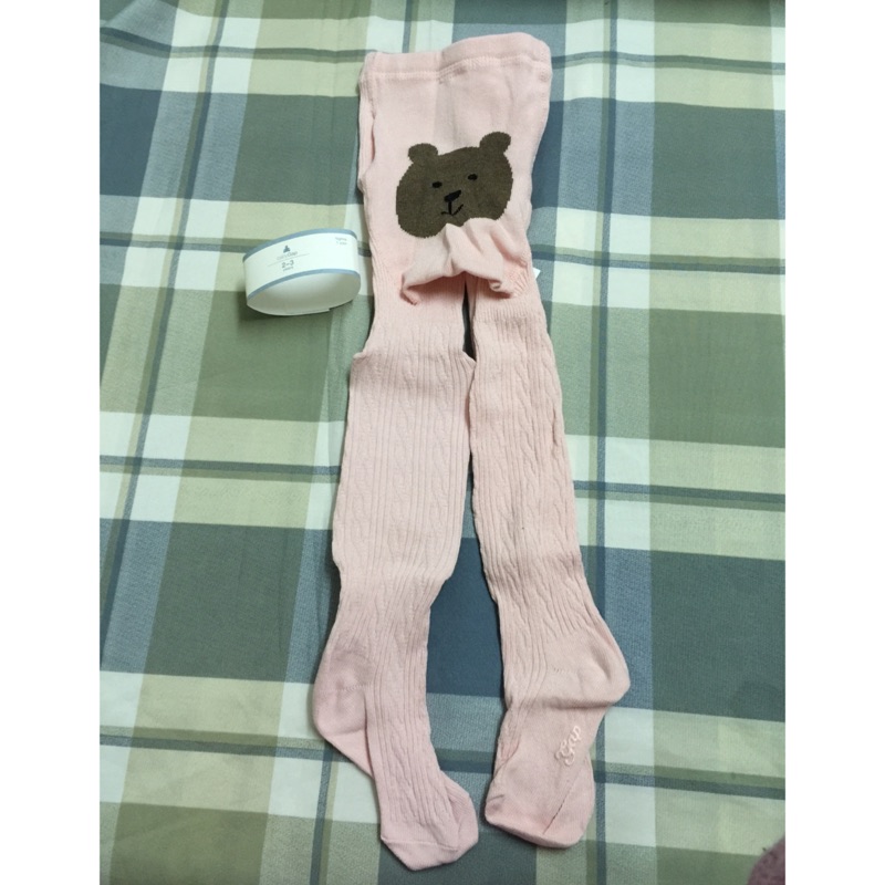 Gap熊熊褲襪-粉紅(2-3Y)+GYM跳舞貓咪長袖上衣3T(Janet) | 蝦皮購物