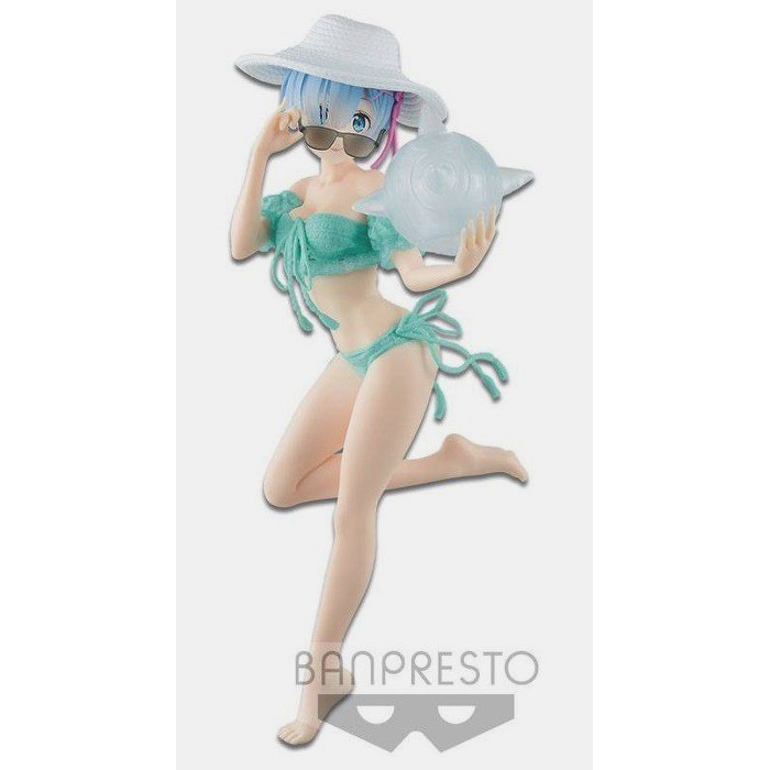 雷姆 墨鏡 泳裝 正版 EXQ Re0 從零開始的異世界生活 公仔 盒25X14X14 | 蝦皮購物