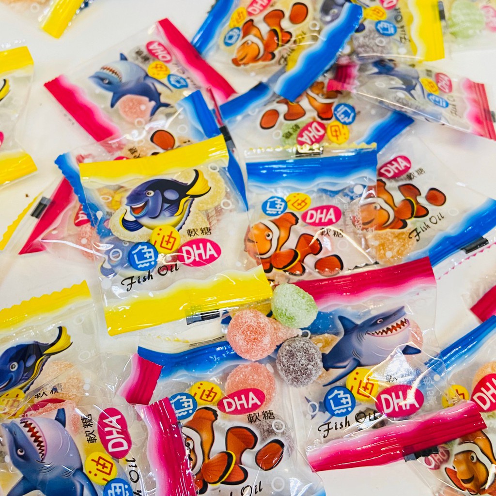 魚油軟糖 魚油DHA QQ糖 小朋友最愛 洪元記dha軟糖 | 蝦皮購物