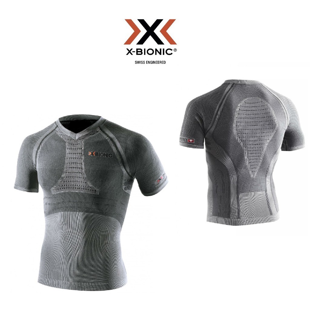 【精選特賣】X-BIONIC FENNEC SHIRT RT2.1 男款銀狐跑衣 UV50+ 灰銀 | 蝦皮購物