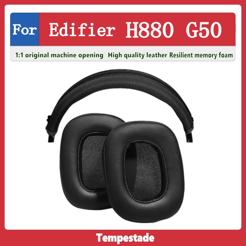 for Edifier H880 G50 耳套 耳墊 耳罩 耳機套 頭梁 替換配件 | 蝦皮購物