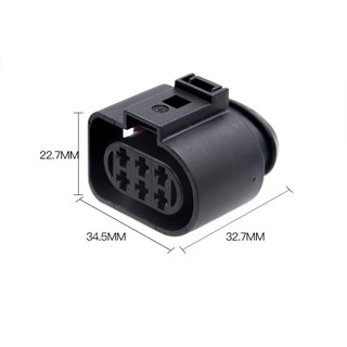 【台北出貨】奧迪audi Golf 福斯vw A3 A4 A8原廠原裝 6針 pin 汽車傳感器插頭 電線連接器 | 蝦皮購物