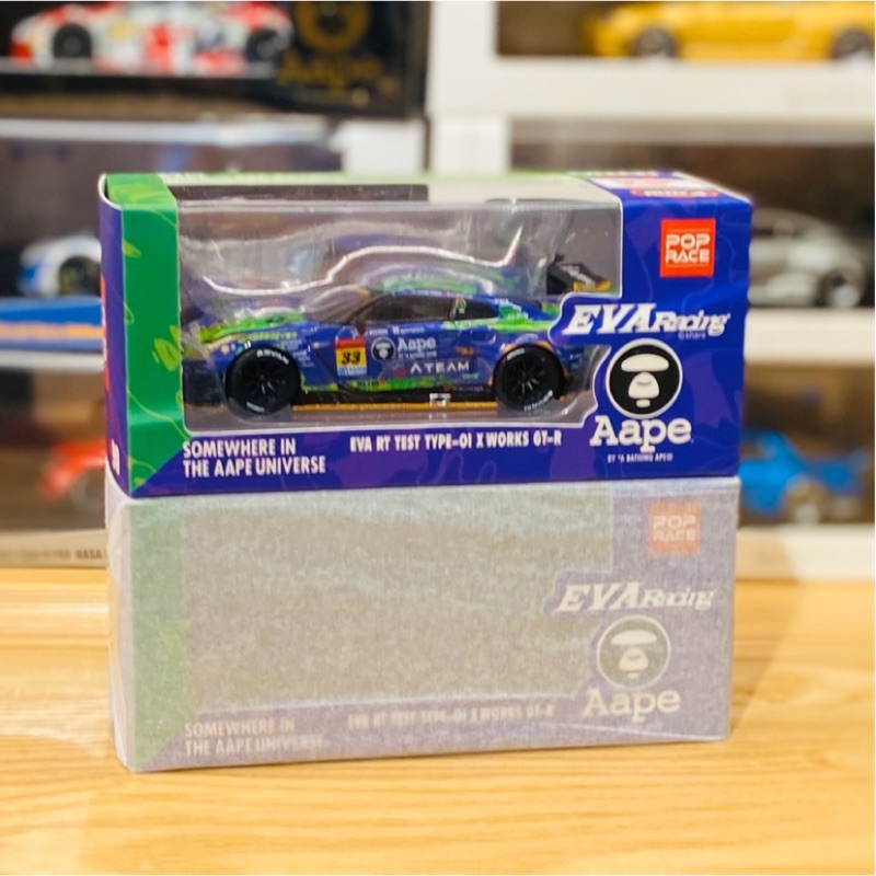 《全新現貨》MINIGT AAPE×EVA Racing GTR R35 1/64 全新未拆 | 蝦皮購物