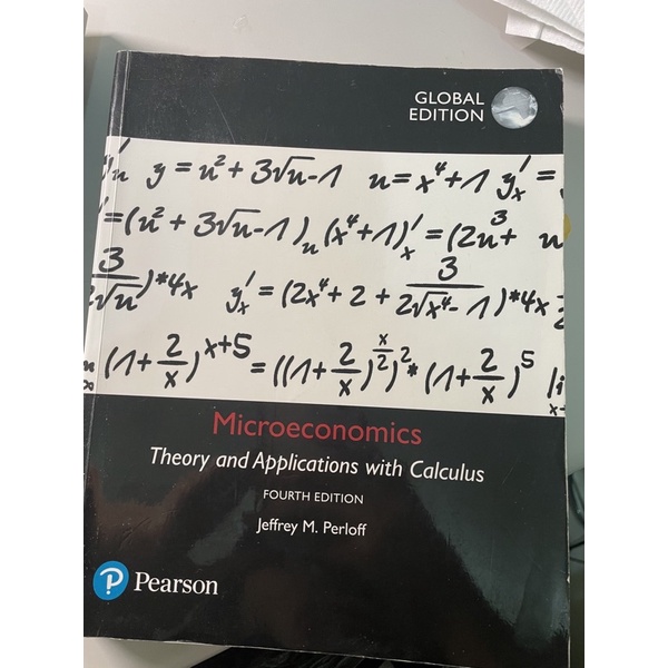 Microeconomics theory 第4版 Jeffrey M.Perloff | 蝦皮購物