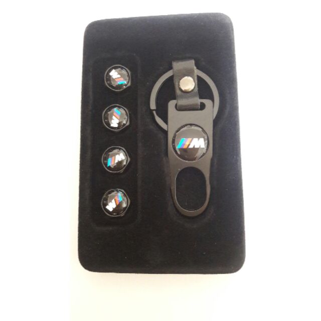 現貨！BMW M標 輪胎氣嘴蓋(4顆裝)+鑰匙圈E30 E34 E36 E39 E46 E60 F20 F22 F30 | 蝦皮購物