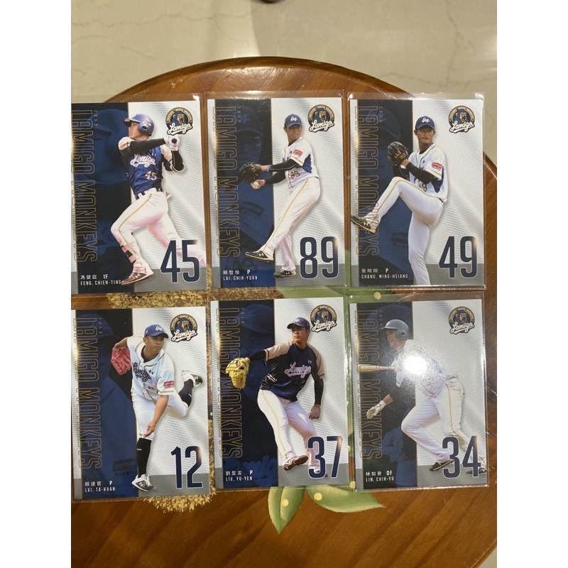 中華職棒 2019 球員卡 Lamigo 普卡 CPBL桃猿 樂天 中職 | 蝦皮購物