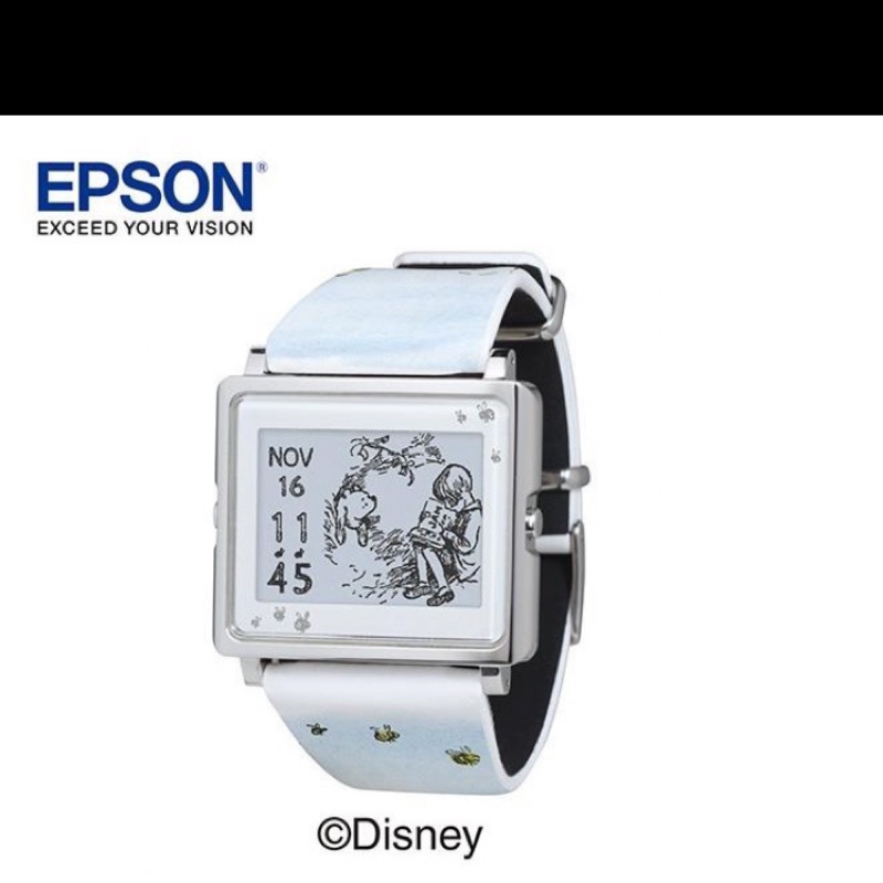 Epson smart canvas 小熊維尼 紙手錶 | 蝦皮購物