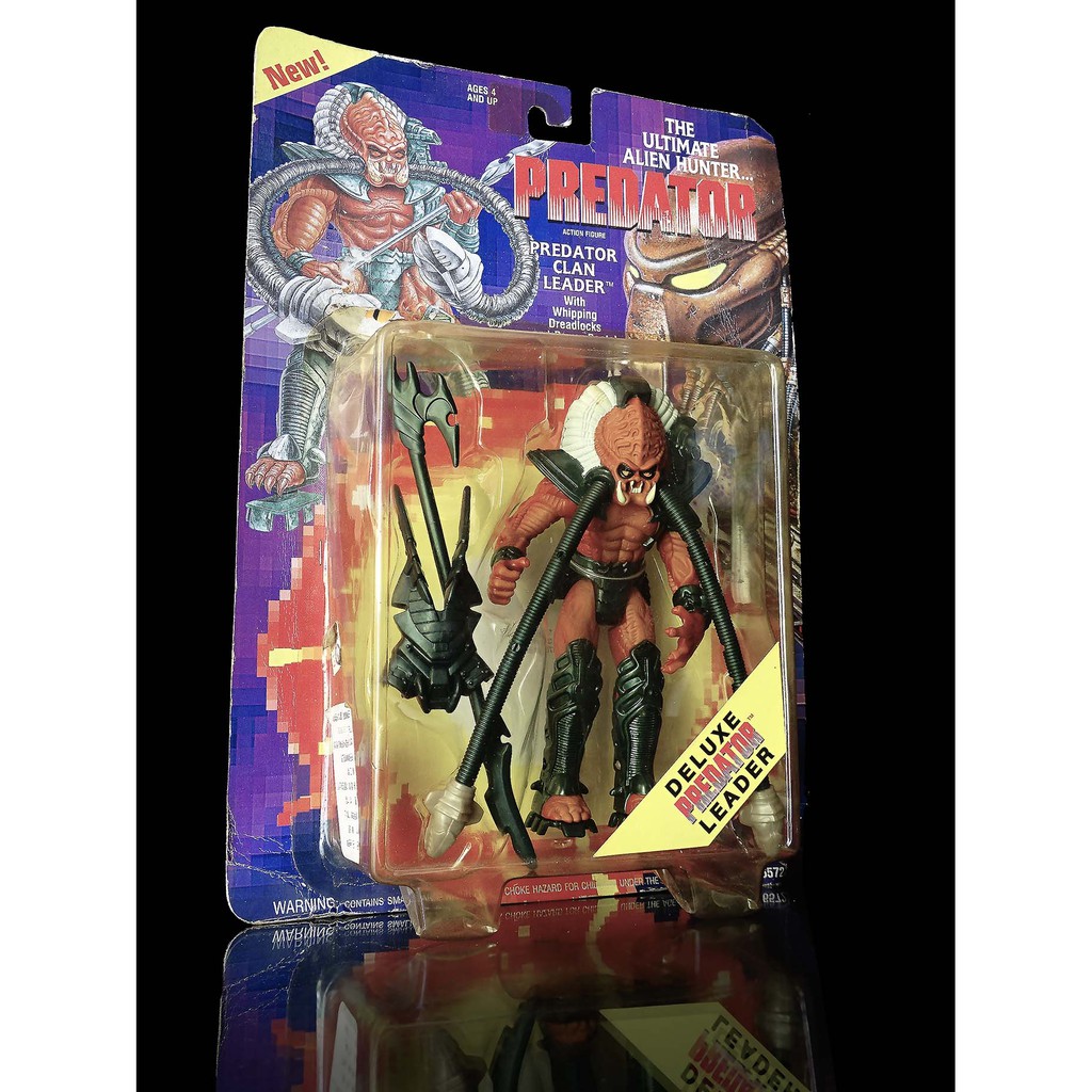 K 櫃 ： 盒損 94 KENNER 終極戰士 掠奪者 部落領袖 PREDATOR CLAN LEADER 天貴 | 蝦皮購物