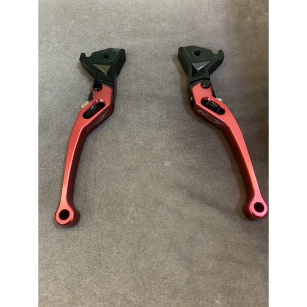 ncy force Smax 可調式拉桿 無傷 紅 cnc 勁戰 bwsr 雙碟可用 煞車拉桿 | 蝦皮購物