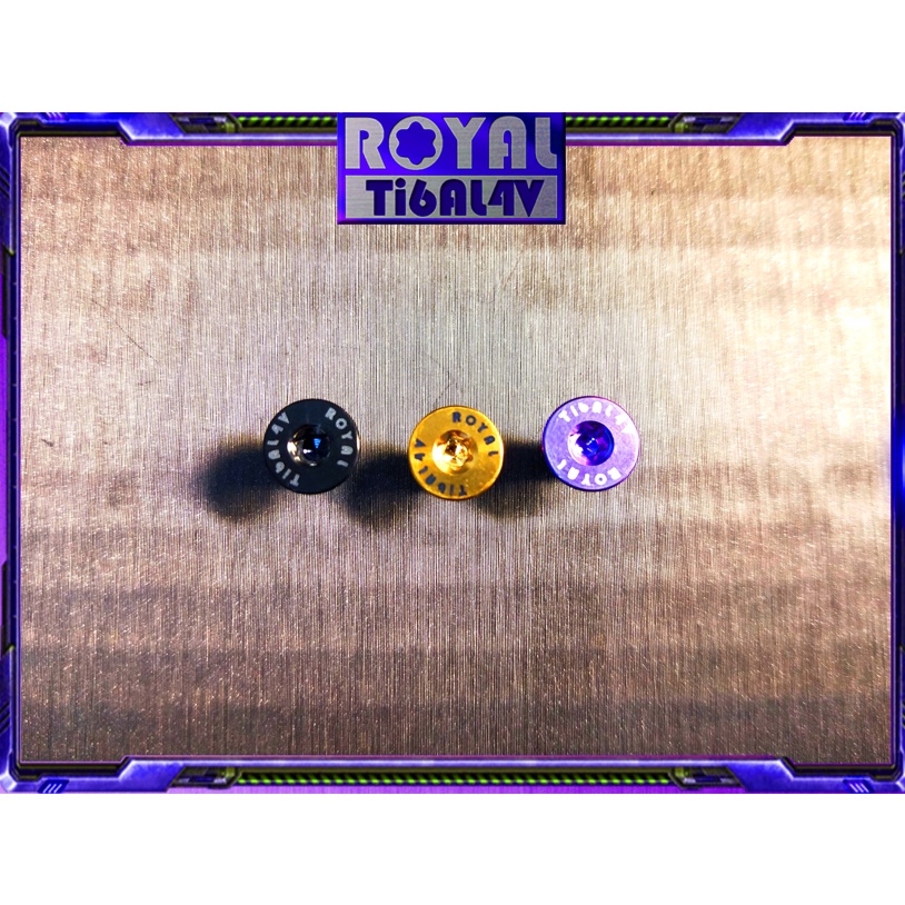 【瘋螺絲】ROYAL鈦合金螺絲★磁吸手機架 M5*10皿型 P:0.8 螺絲★CNC鍛造內梅花.內星型螺絲★三色可選 | 蝦皮購物